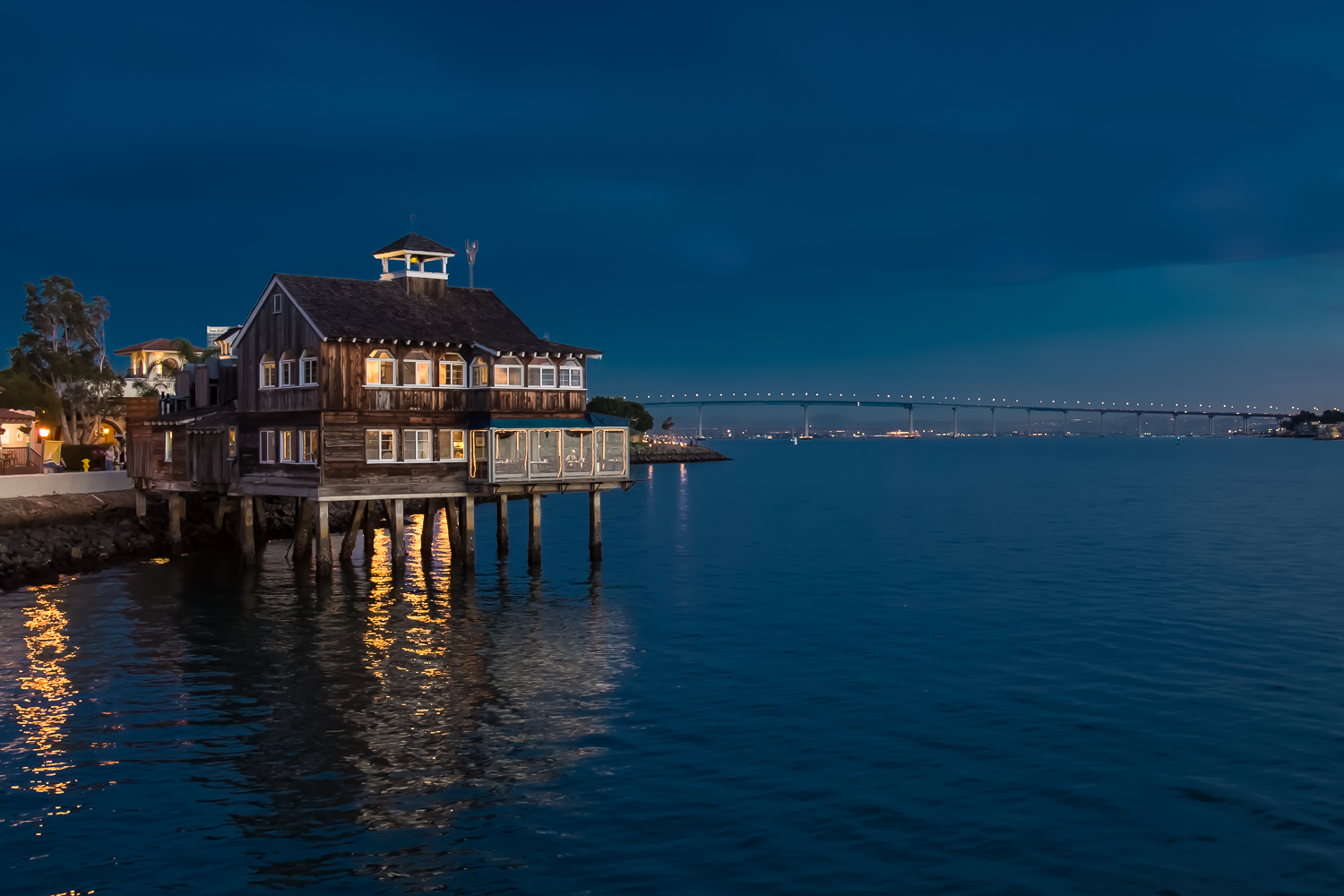Waterfront Sunset by Brad Oliver | Fstoppers