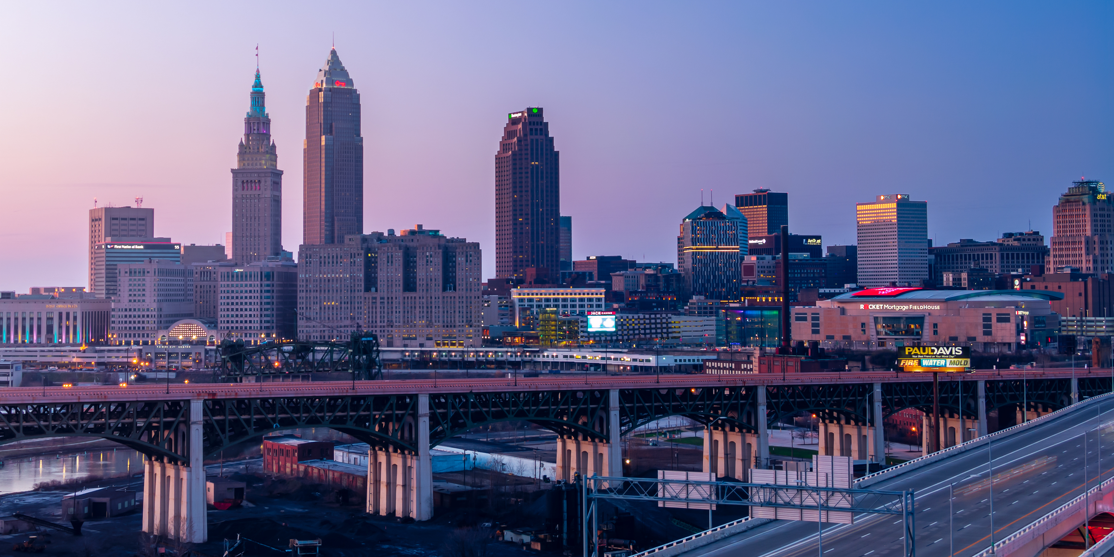 CLE Skyline by Warren Carr | Fstoppers