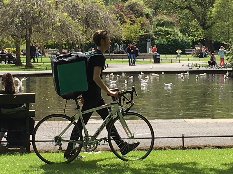 Deliveroo Dude, Dublin by Brendan Roberts | Fstoppers