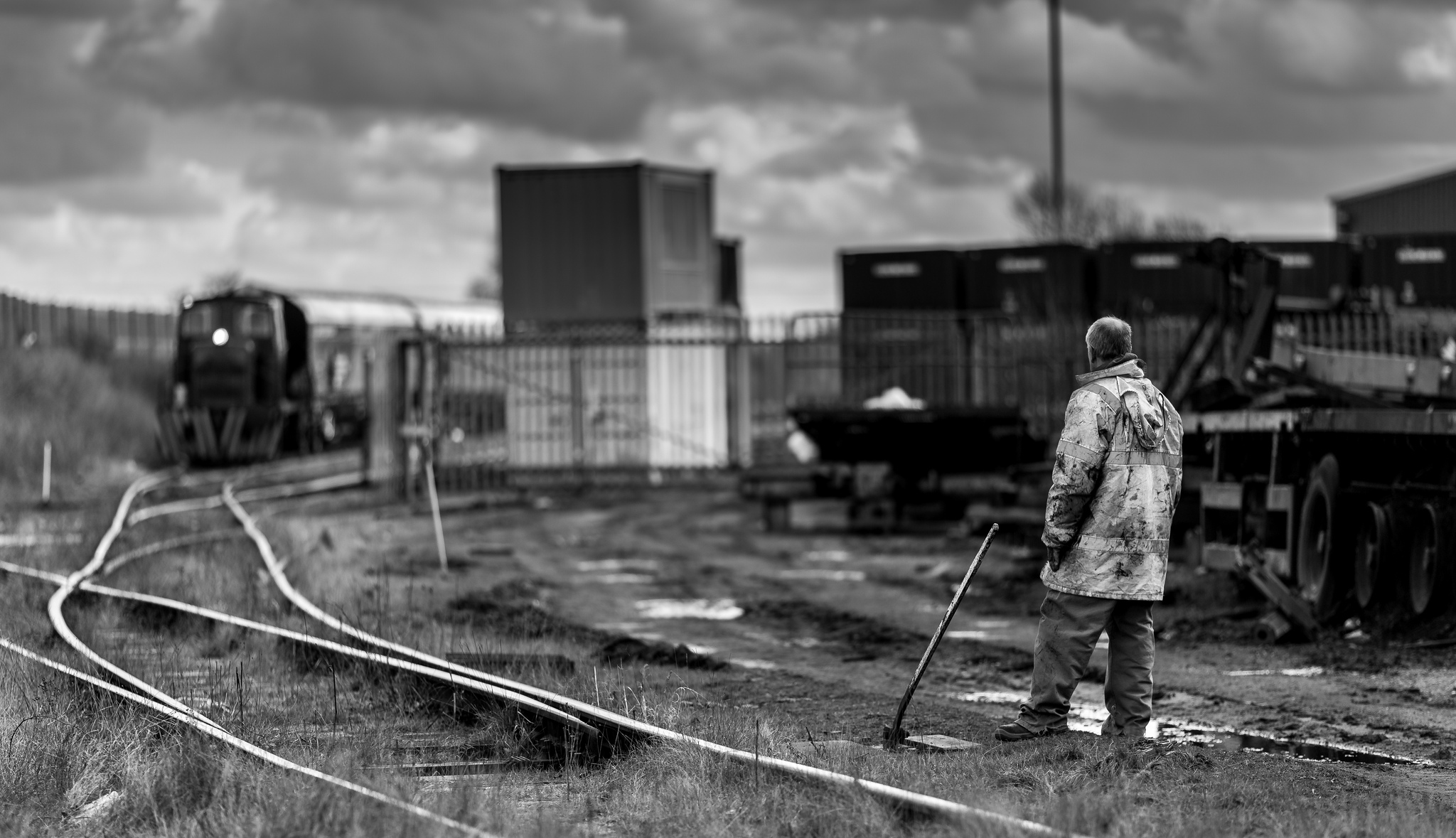 Shunter at work, Shirebrook, 2014 by Kevin Frost | Fstoppers