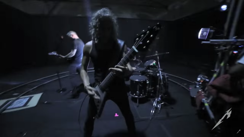Behind the Scenes on the Set of Metallica's 'Hardwired' Music Video ...
