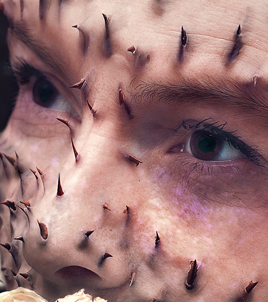 Photographer Creates Eye-Catching Organic Portraits Using Plant Life ...