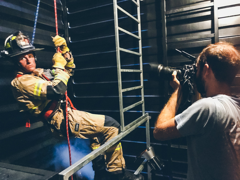 Firefighter Photoshoot BTS: “Can We Use Real Fire?” | Fstoppers