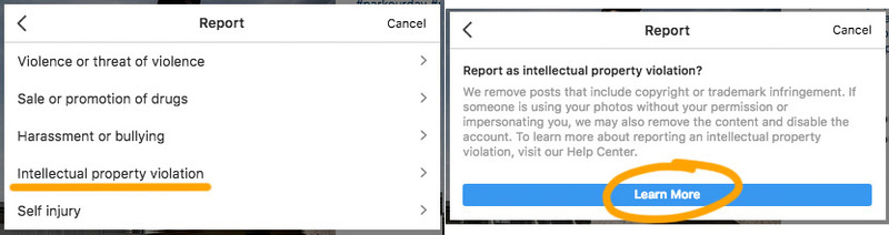 How to Report an Instagram Copyright Violation in Under Two Minutes ...