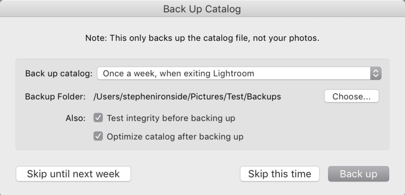 Do You Really Know What That Lightroom Backup Button Does? | Fstoppers