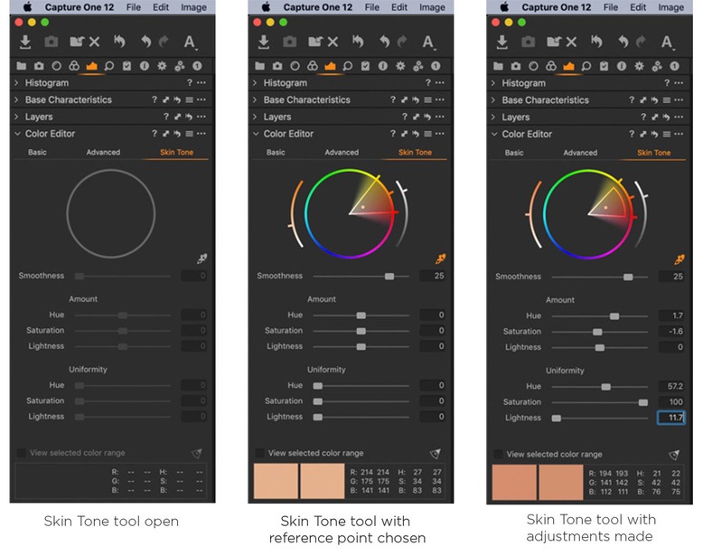 How to Fix Skin Tone and Get Perfect Portrait Skin Easily: Capture One ...