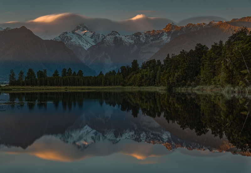 Sunrise at Lake Matheson, New Zealand - Chris Wain on Fstoppers