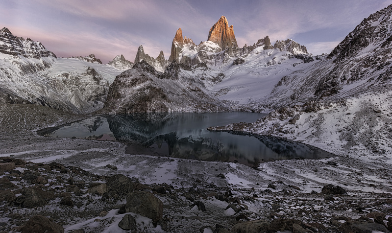 Fitz Roy Winter Time - Andrea Torselli on Fstoppers