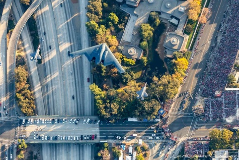 Photographer Catches Stealth Bomber Flying Over Stadium, and It's Not a ...