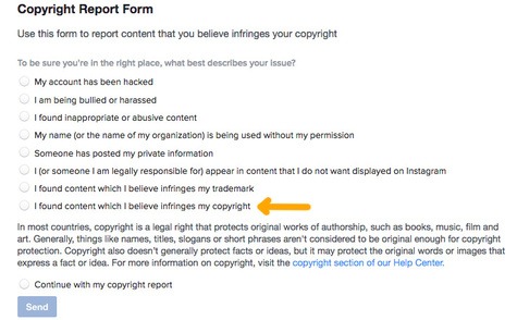 How to Report an Instagram Copyright Violation in Under Two Minutes ...