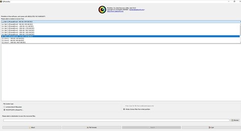 Review and Tutorial of PhotoRec: A Fast Freeware to Recover Lost Data ...