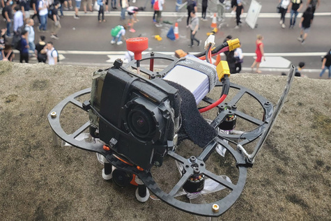 Video Captured by Micro Drone Shows Massive Protest in Hong Kong ...