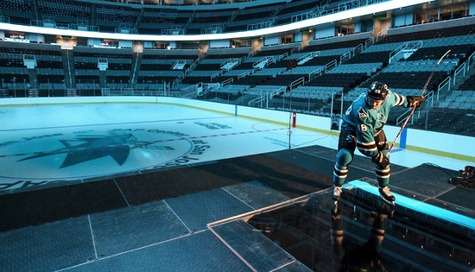 Impossible Hockey Portraits Taken From Below the Ice | Fstoppers