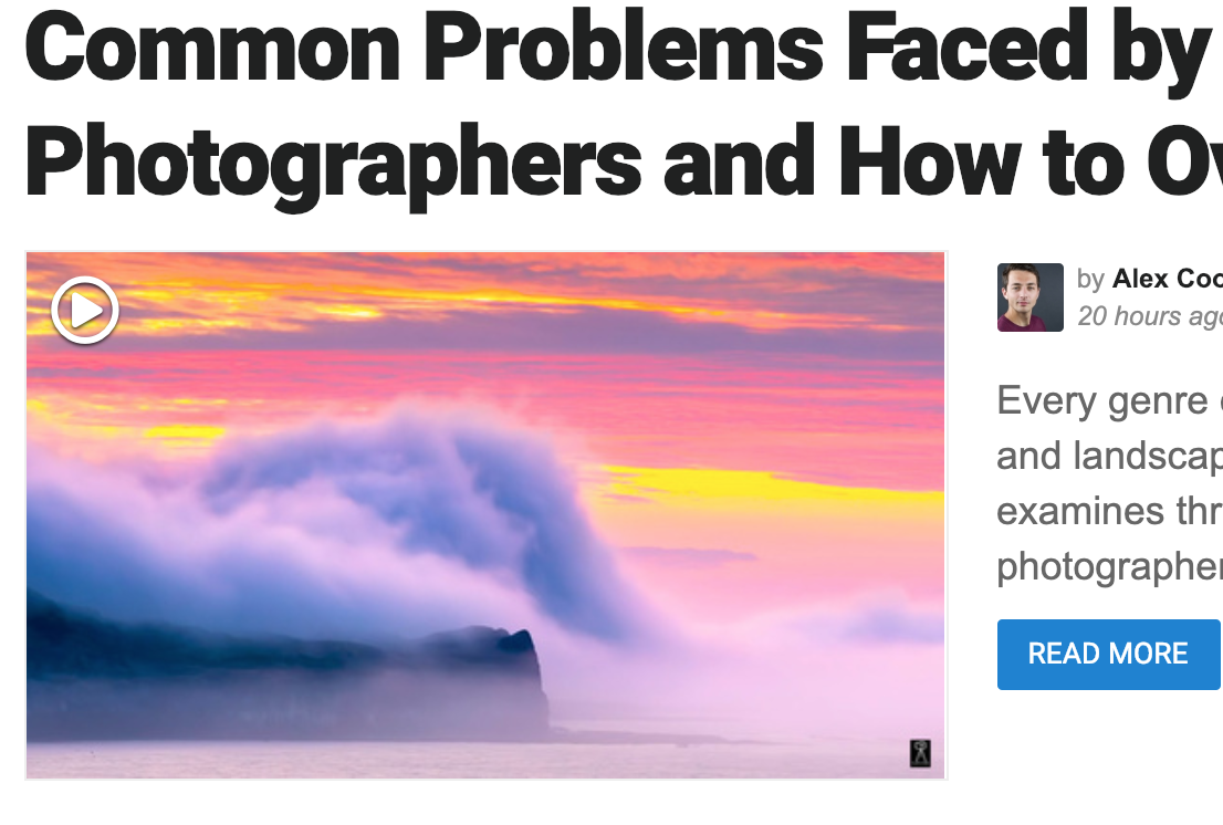 Common Problems Faced by Landscape Photographers and How to Overcome ...
