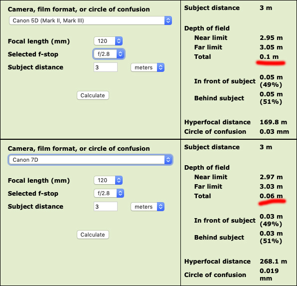 Understanding How Sensor Size Affects Depth of Field | Fstoppers