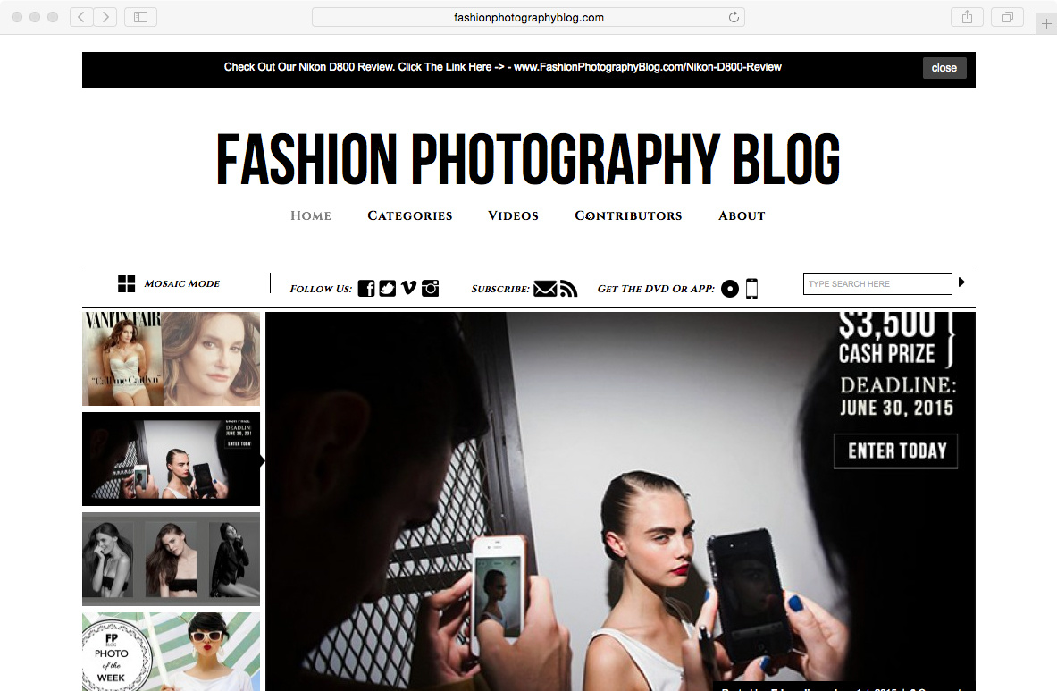 Ranking The Top 5 Fashion Photography Websites | Fstoppers
