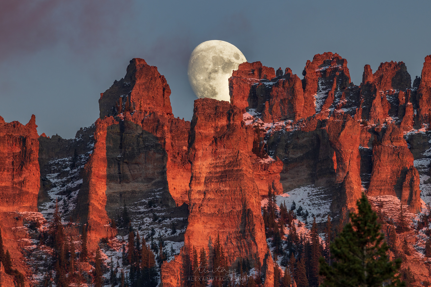 Moonrise Sunset - Alex Armitage on Fstoppers