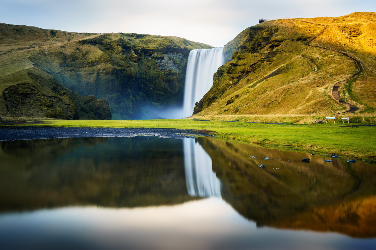Skógafoss Reflection - Maico Presente on Fstoppers