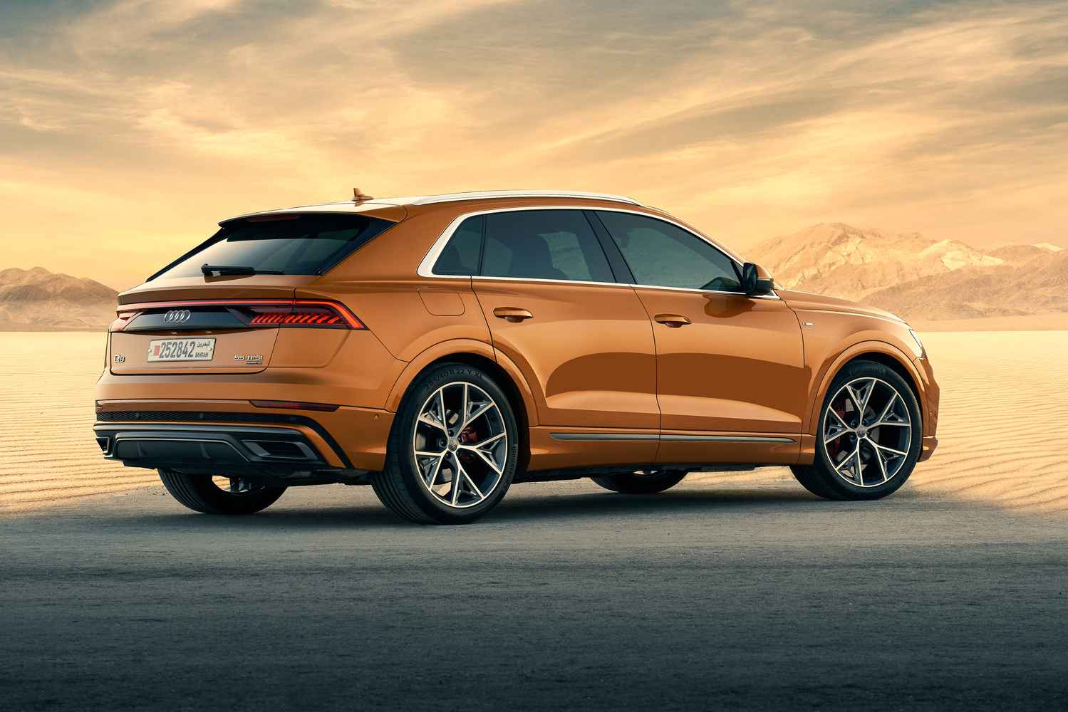 Dragon Orange Audi Q8 - Naturally lit - Automotive Photography on Fstoppers