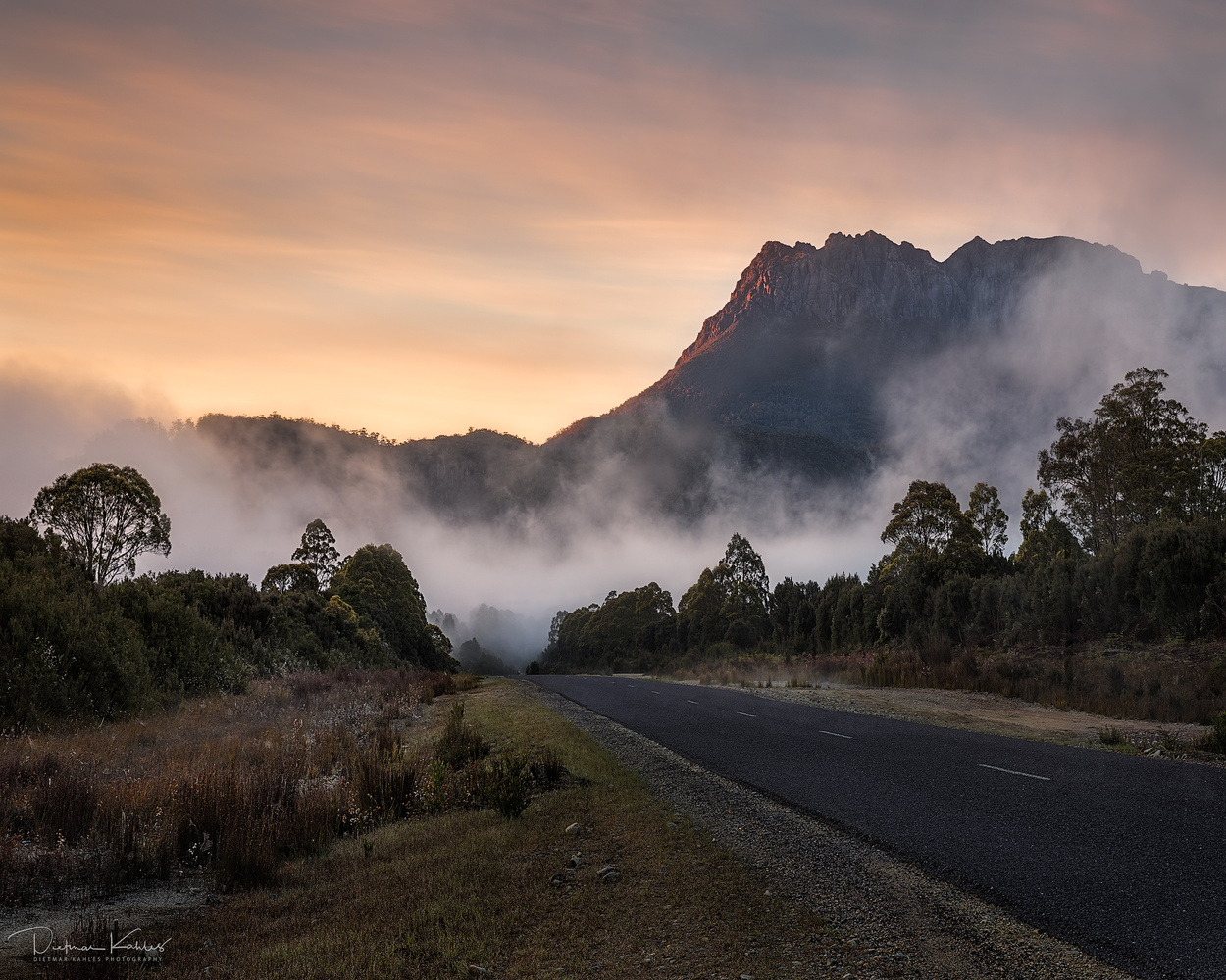 Dawn at Mount Murchison - Dietmar Kahles on Fstoppers