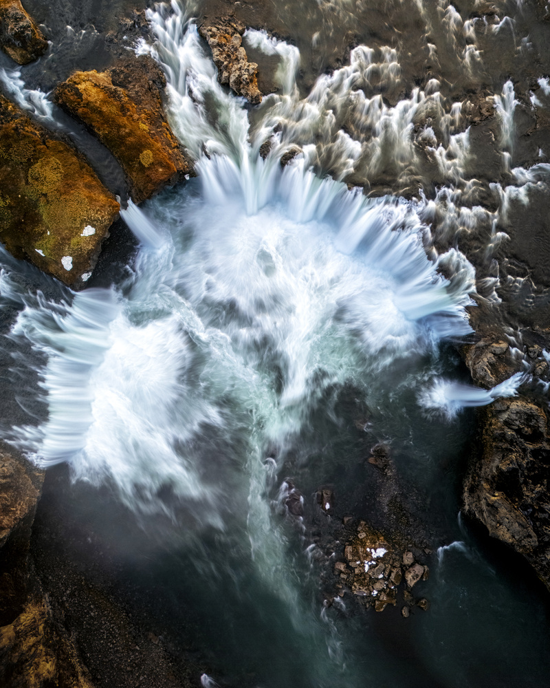 Godafoss from Above | Fstoppers