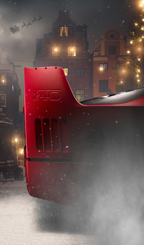 Merry Christmas and happy holidays - Ferrari F40 - Thomas Boudewijn on ...