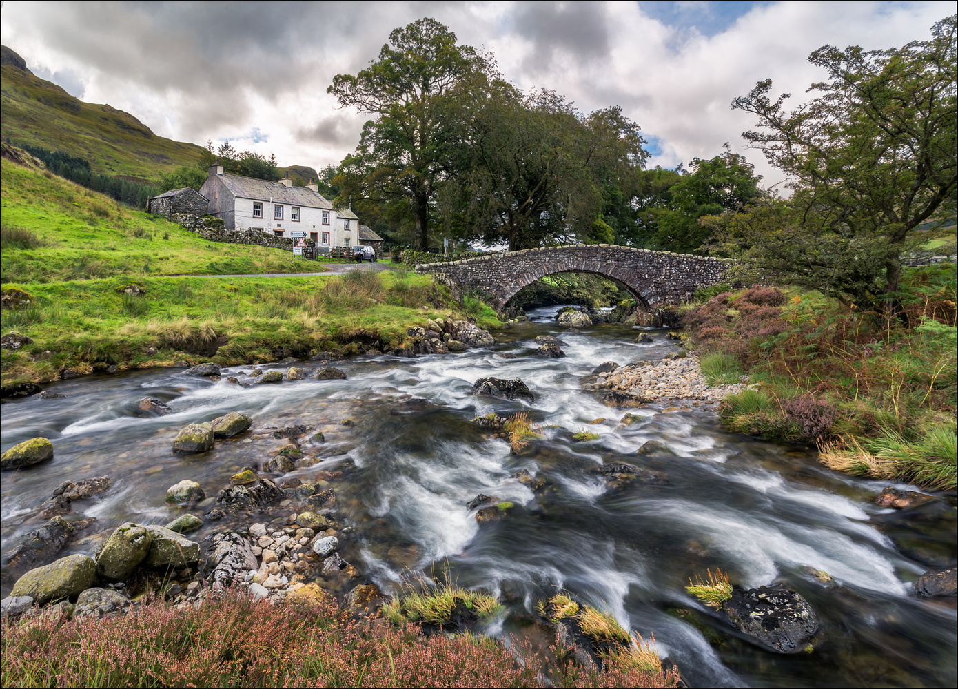 Cockley Beck bridge, Fell Foot Farm, Langdale - Mark Heavisides on ...