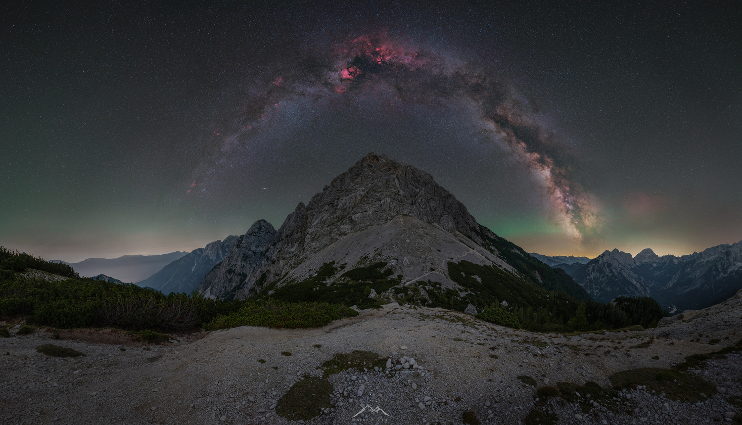 Paramount - Milky way arch above Mt. Prisojnik, Slovenia - Matej Mlakar ...