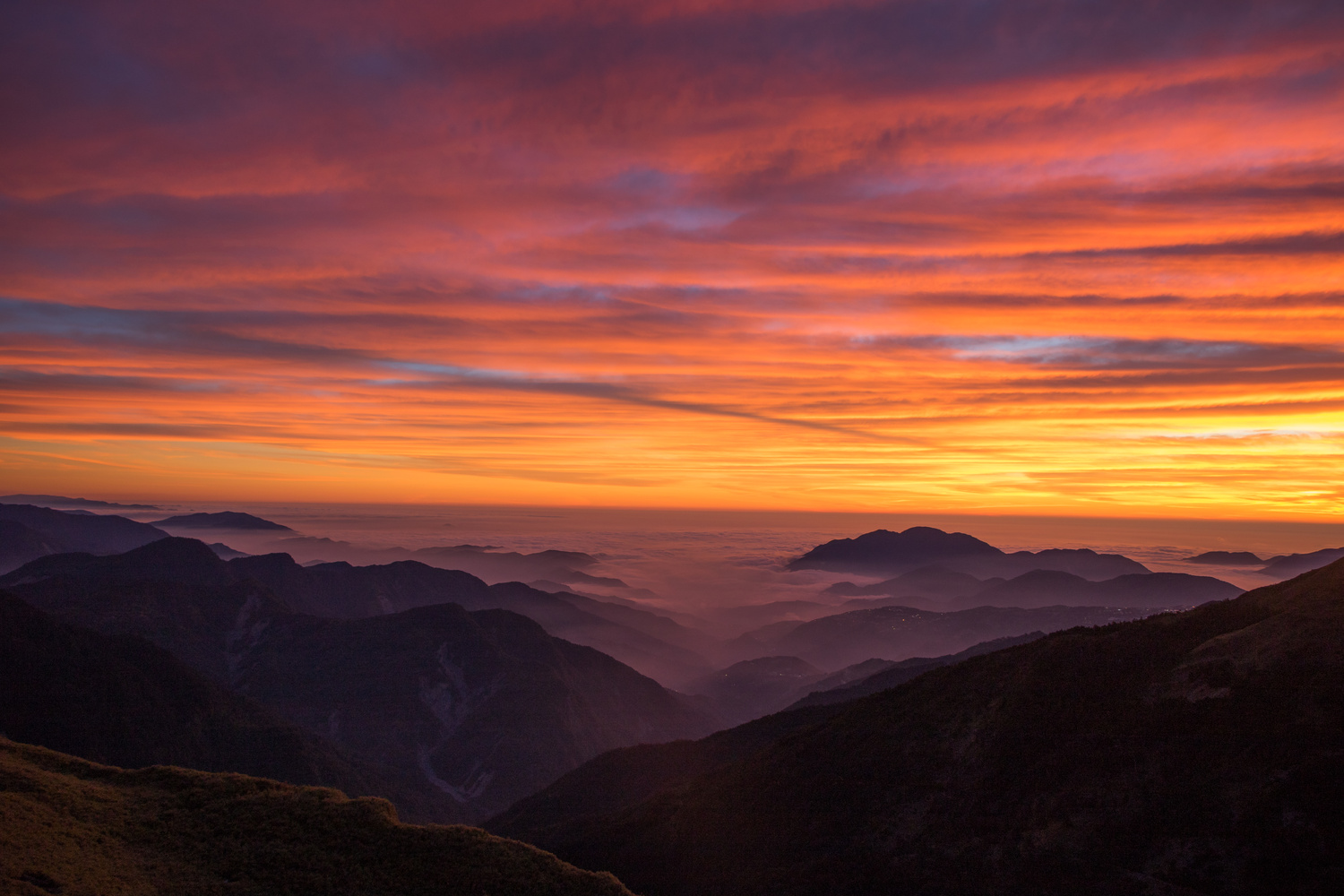 Taiwan High Mountain Sunset - Ryan Hevern on Fstoppers