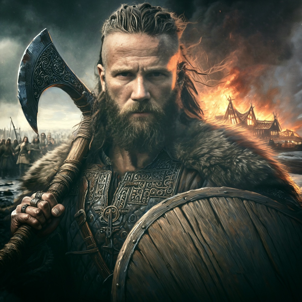 Fantasy Viking Self-potrait - Geoffrey Gilson on Fstoppers