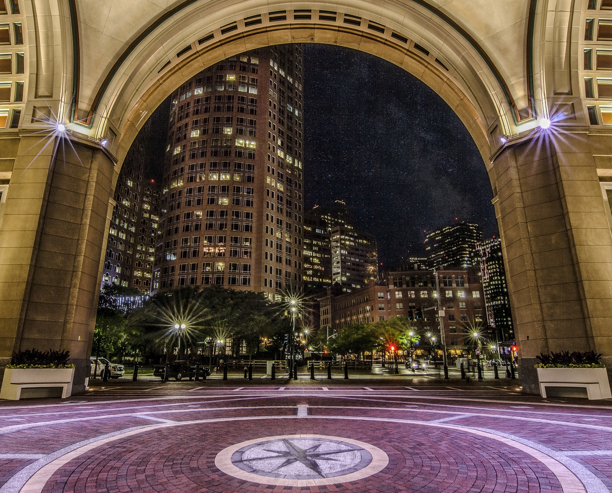Rowes Wharf Arch - Steve Shannon on Fstoppers