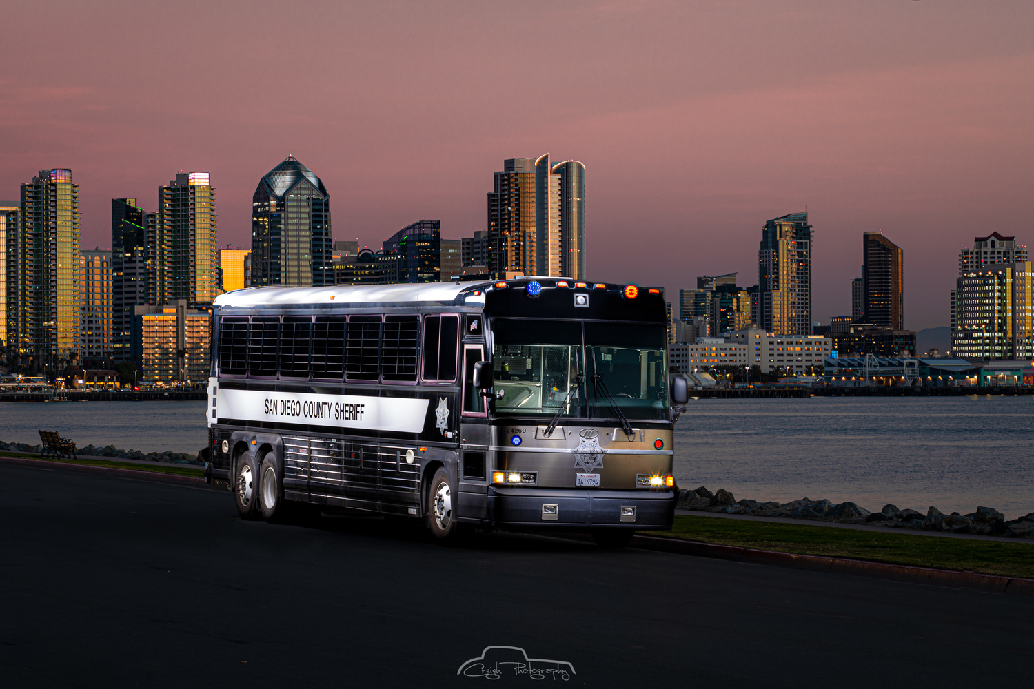 San Diego Sheriff’s Dept Prisoner Transportation Bus - Creigh McIntyre ...
