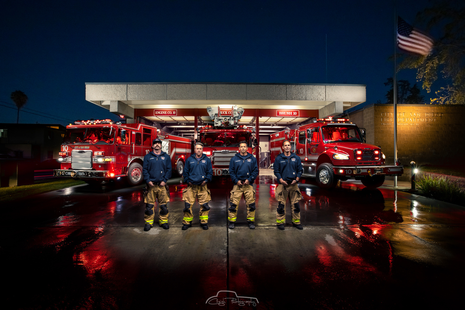 SDFD Station 10 by Creigh McIntyre | Fstoppers