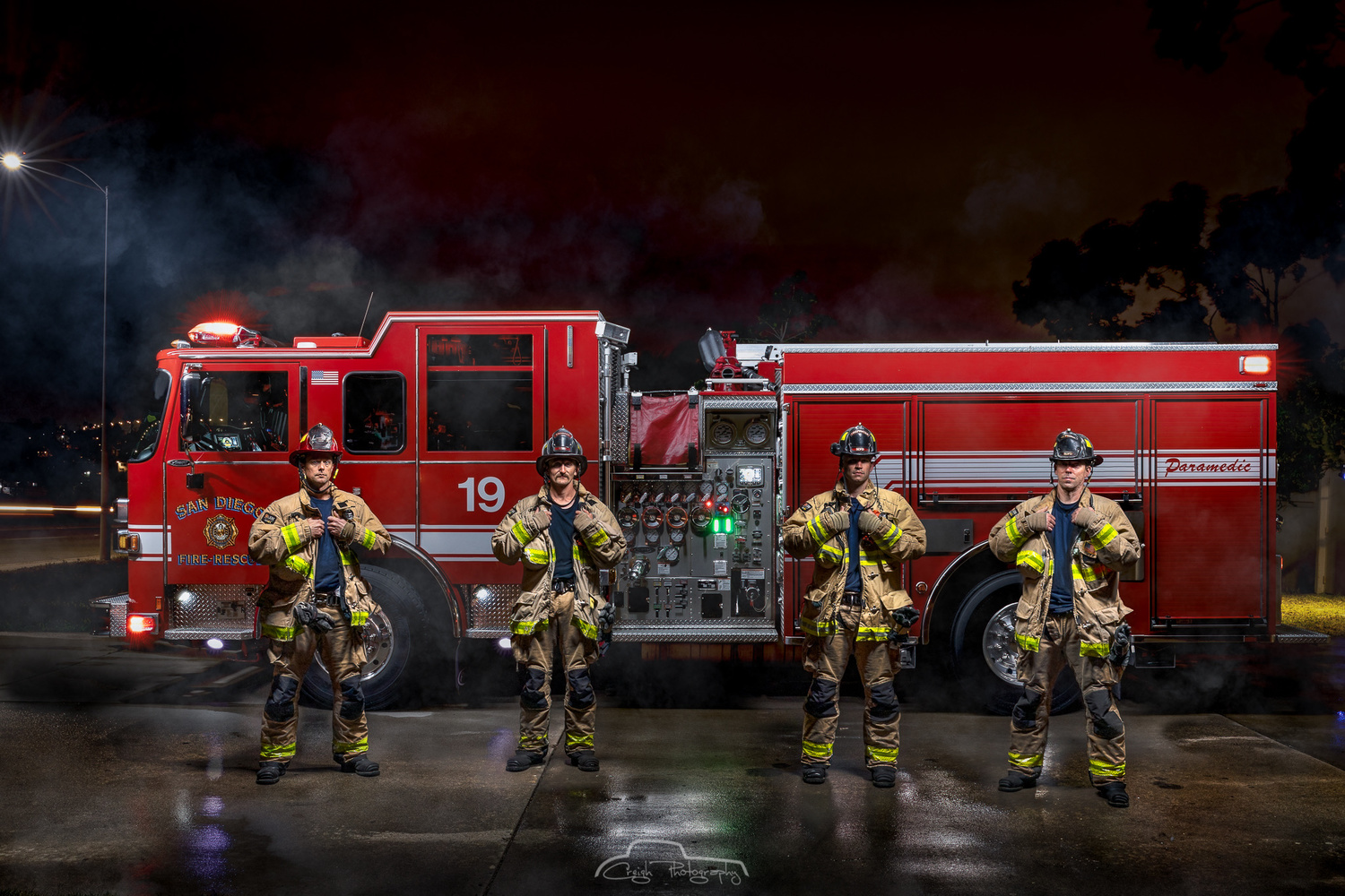 The Salty Fire Crew - Creigh McIntyre on Fstoppers