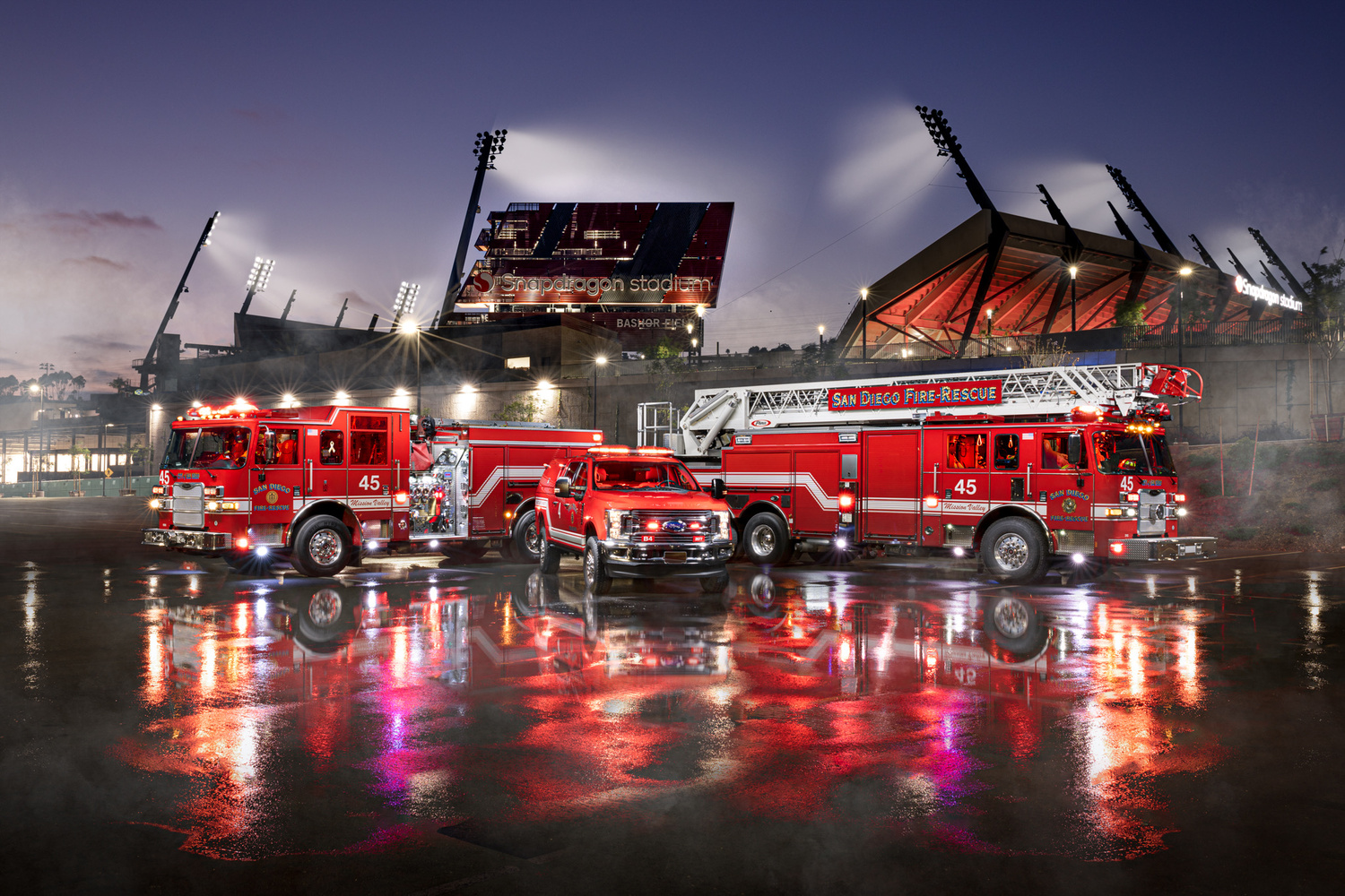 SDFD Station 45 at Snapdragon Stadium - Creigh McIntyre on Fstoppers