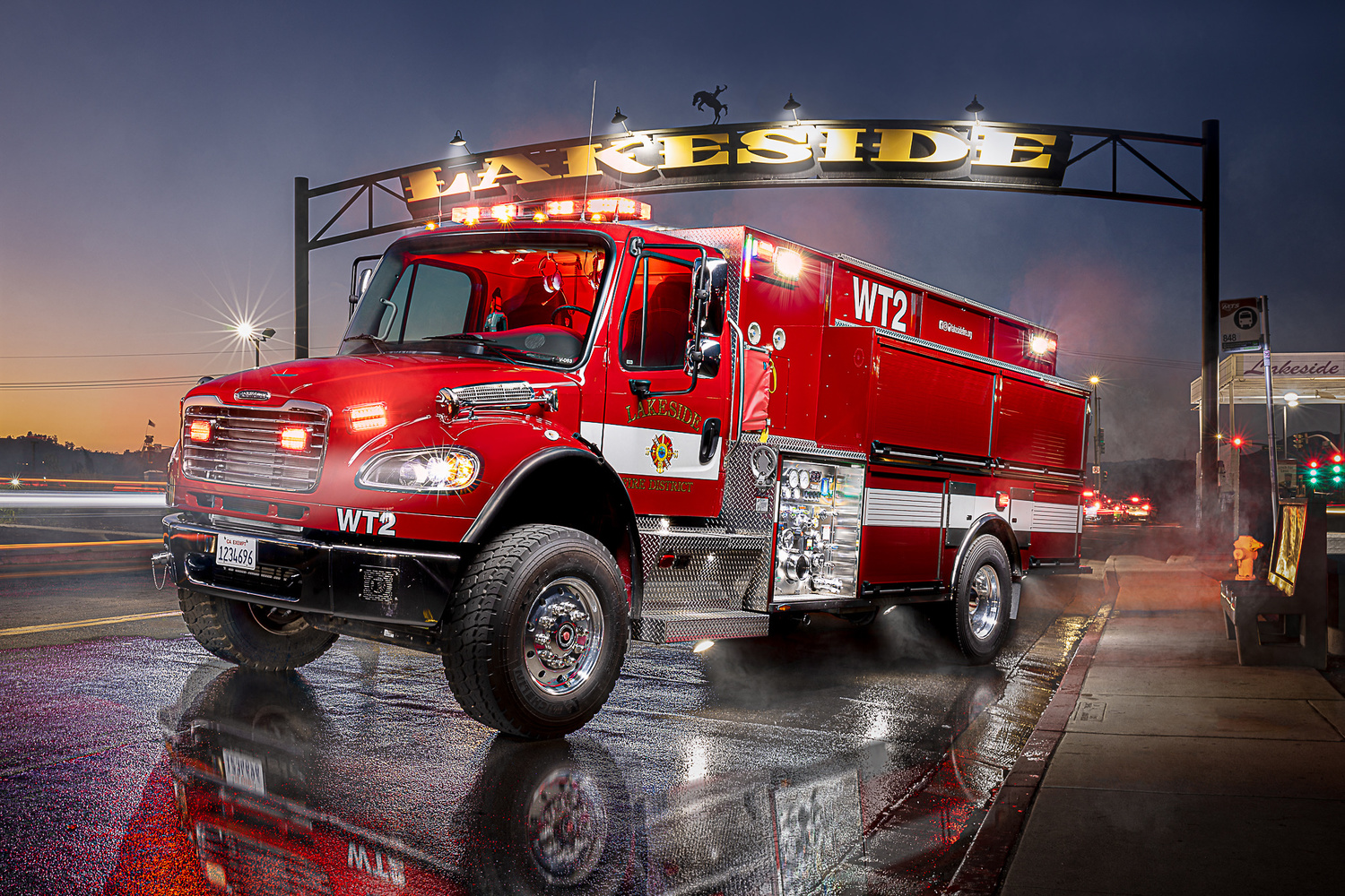 Lakeside Fire District’s Water Tender 2 - Creigh McIntyre on Fstoppers