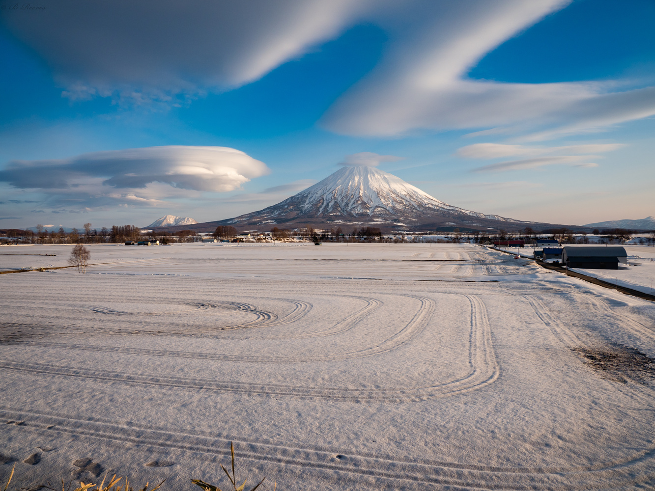 Spring afternoon at Mt Yotei by Brendan Reeves | Fstoppers