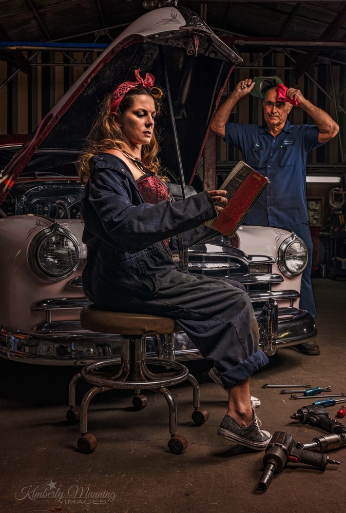 Hot Rod Mama - Kimberly Manning on Fstoppers
