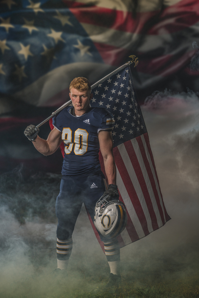 football senior by Dan Rowe | Fstoppers