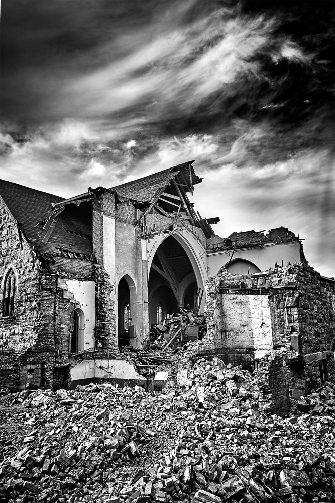 Crumbling Church - Hank Rintjema on Fstoppers
