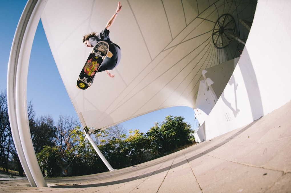 Floyd Scott - ollie to pole jam - Nathan Mollison on Fstoppers