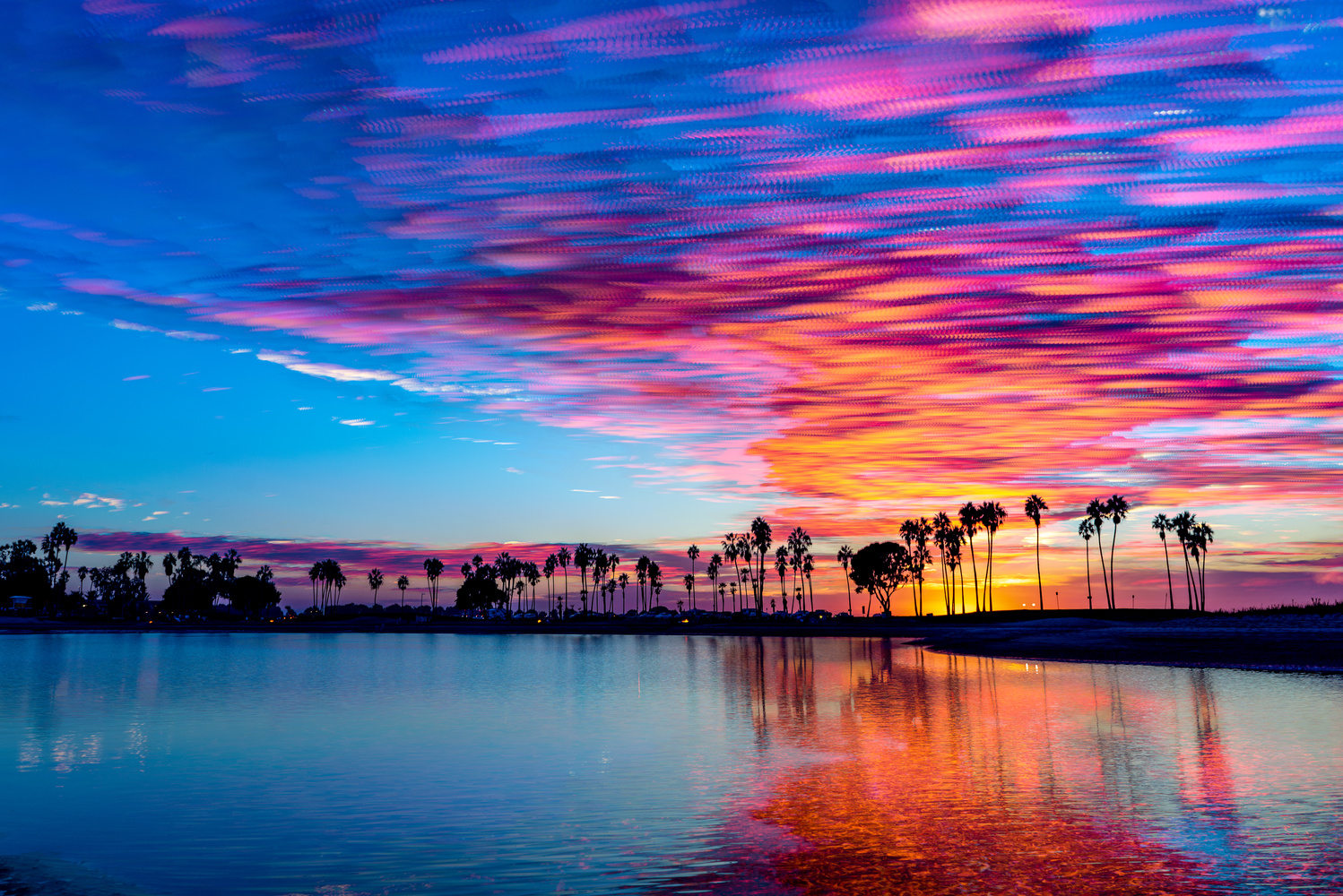 Blended Sunset Over Mission Bay by Samson Samonte | Fstoppers