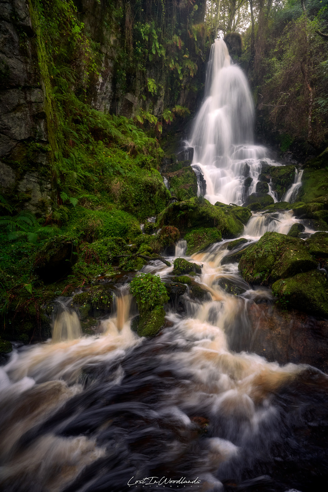 Waterfall in the Gloomy Morning - Álvaro Lamas on Fstoppers