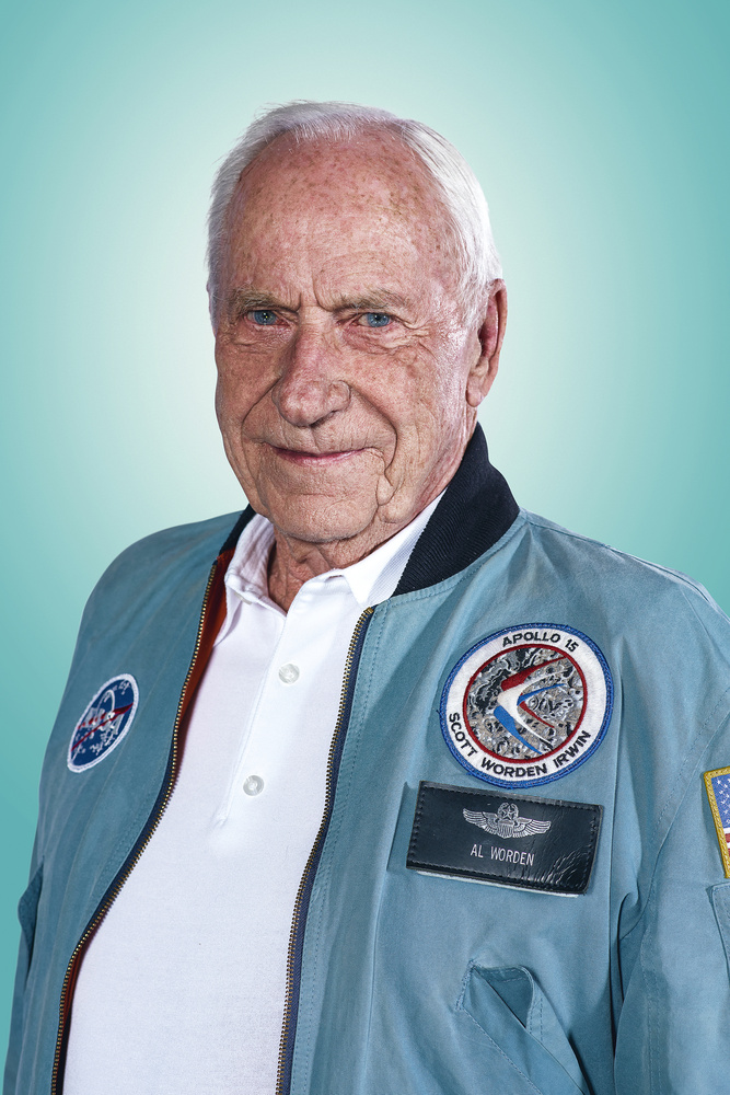 American astronaut Col. Alfred Merrill Worden - Richard Johnson on ...