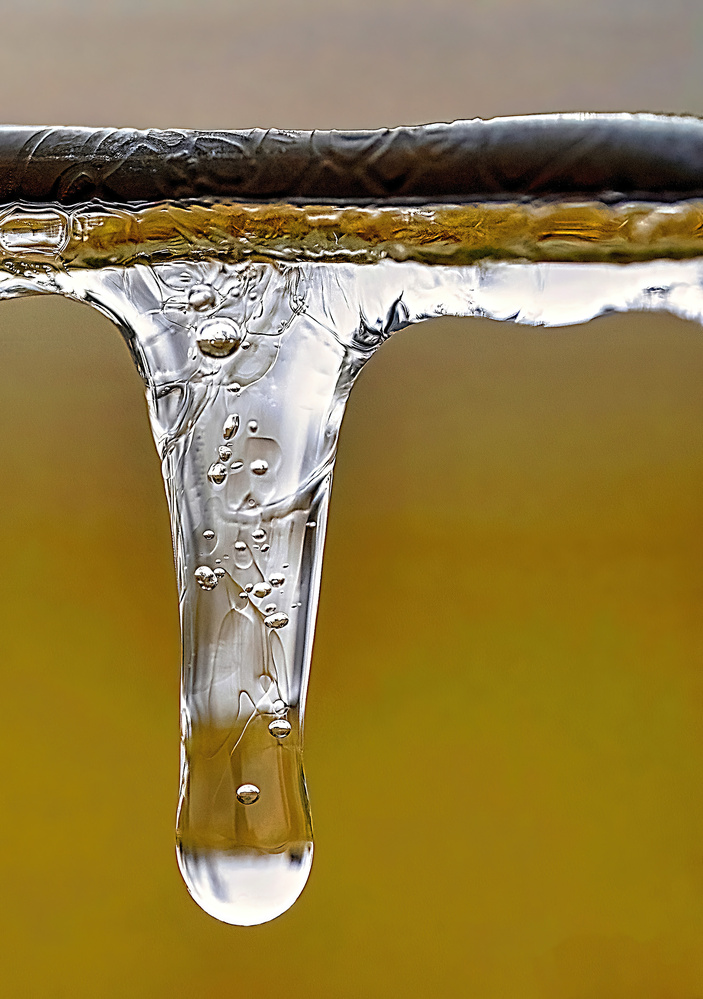 Ice Drop on Wire Fence - THOMAS PORTER on Fstoppers