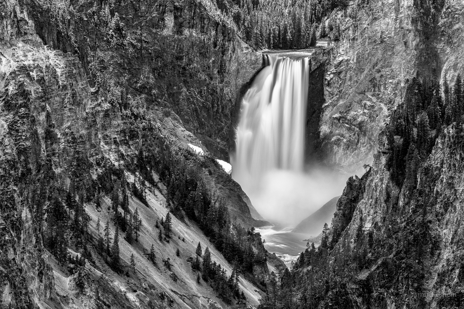 Lower Yellowstone Falls - Amir Leshem on Fstoppers