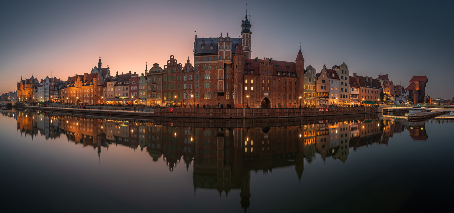 Gdańsk waterfront panorama - Aleksander Savin on Fstoppers