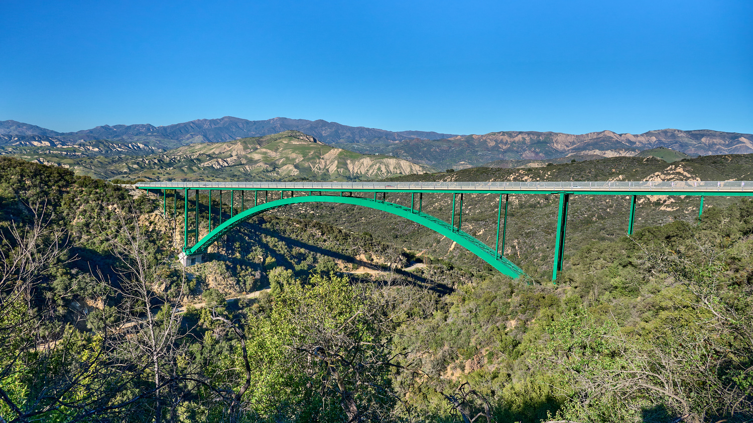 Cold Spring Arch Bridge - Santa Barbara County - California - Frank ...