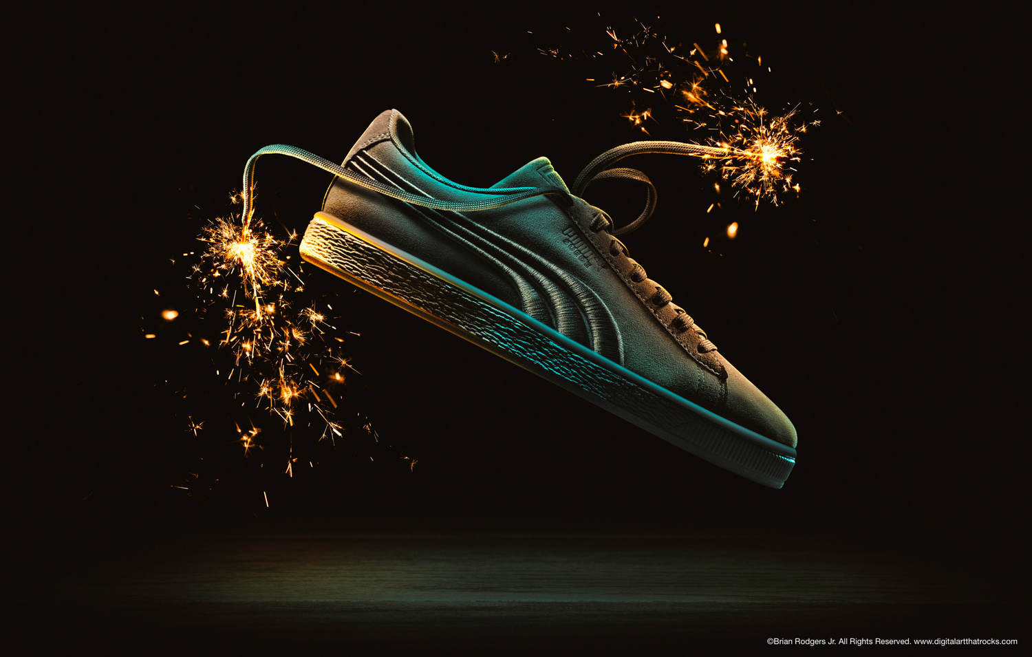 Shoe Sparkler - Brian Rodgers Jr. on Fstoppers