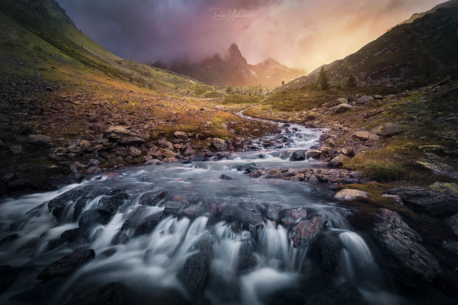 Sunset behind clouds - Paolo Montanari on Fstoppers